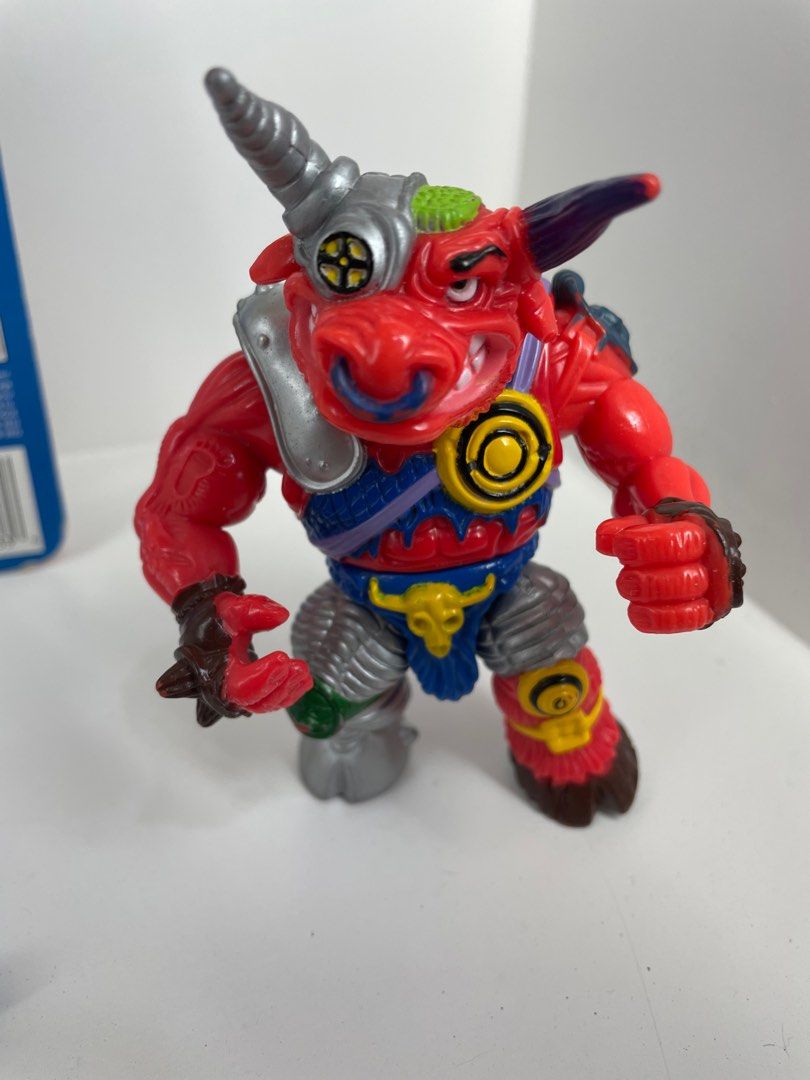 TMNT Teenage Mutant Ninja Turtles Ground Chuck Figure Playmates vintage ...