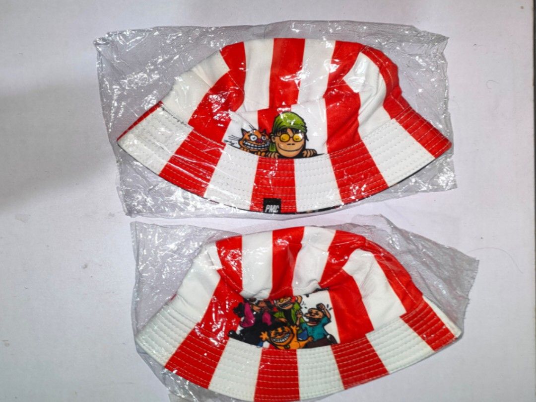 Topi Ujang Hitam Bucket Hat KFC, Men's Fashion, Watches & Accessories ...