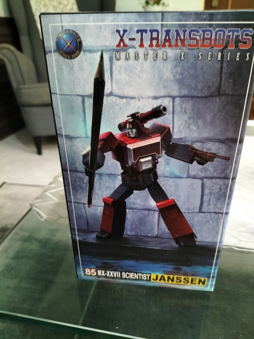 Transformers Masterpiece X-Transbots MX-Janssen (MP Perceptor) BIB XTB ...