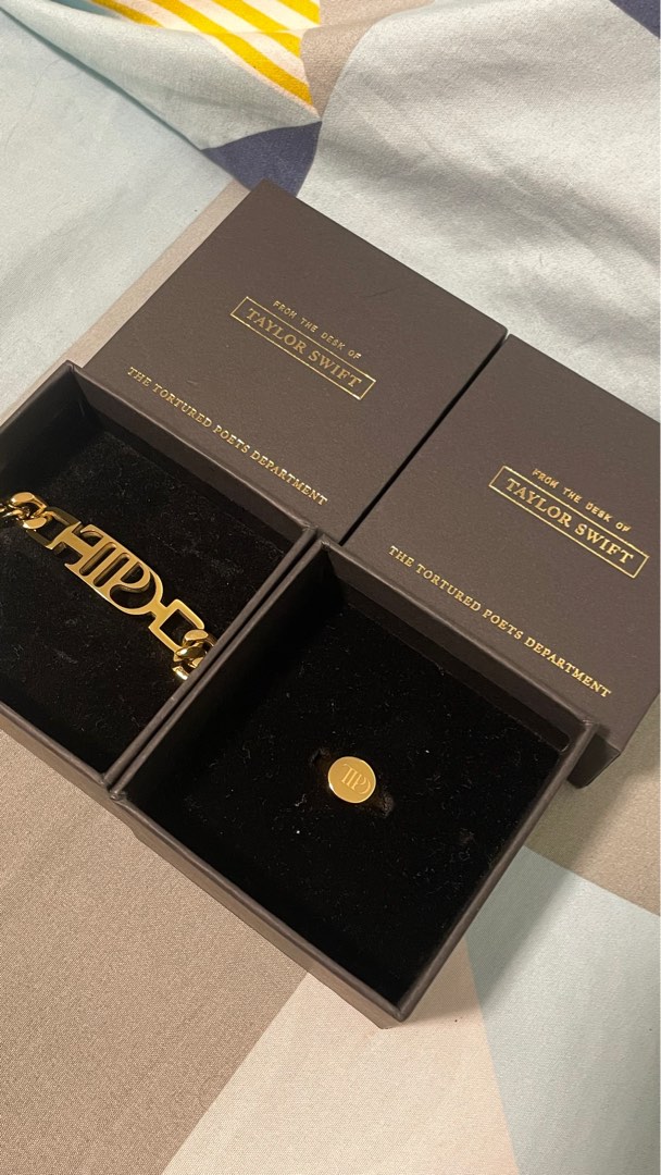 TTPD The Tortured Poets Department Bracelet and Ring, Hobbies & Toys ...