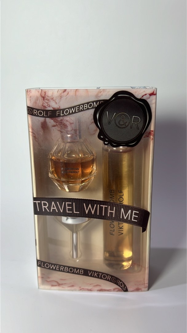 Viktor Rolf Flowerbomb Travel Set, Beauty & Personal Care, Fragrance ...