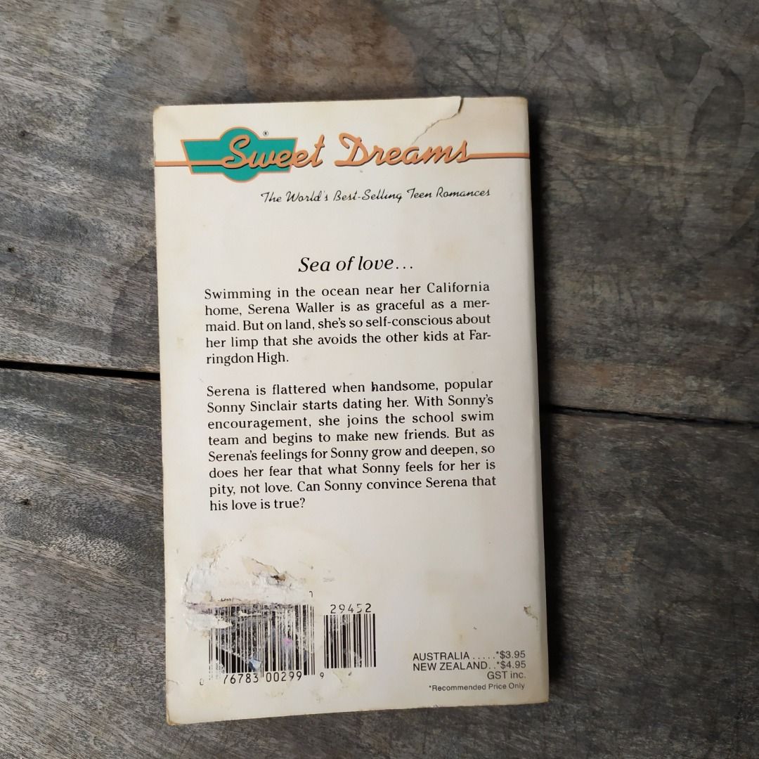 VINTAGE 1992 Sweet Dreams Teen YA Romance Book: Almost Perfect by Linda ...