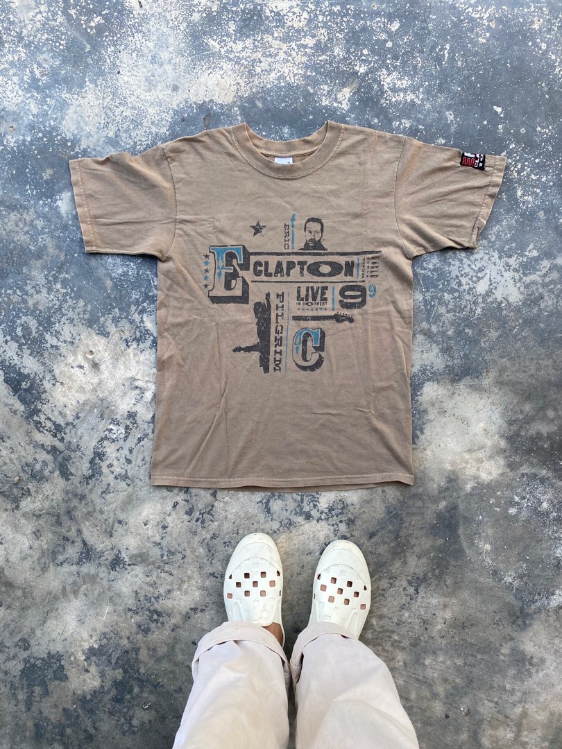 Vintage eric clapton, Men's Fashion, Tops & Sets, Tshirts & Polo Shirts ...