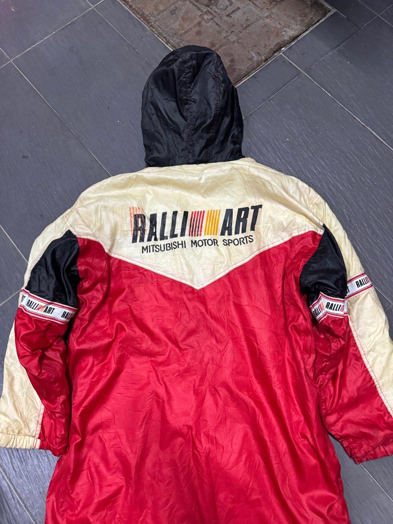 VINTAGE MITSUBISHI RALLIART LONG JACKET, Hobbies & Toys, Collectibles ...