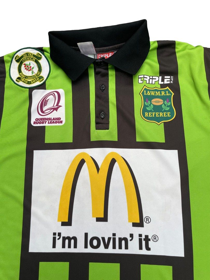 Vintage Referee Rugby Jersey, Men's Fashion, Tops & Sets, Tshirts ...