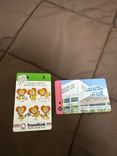 Vintage Singapore Translink SMRT fare Cards, Hobbies & Toys ...