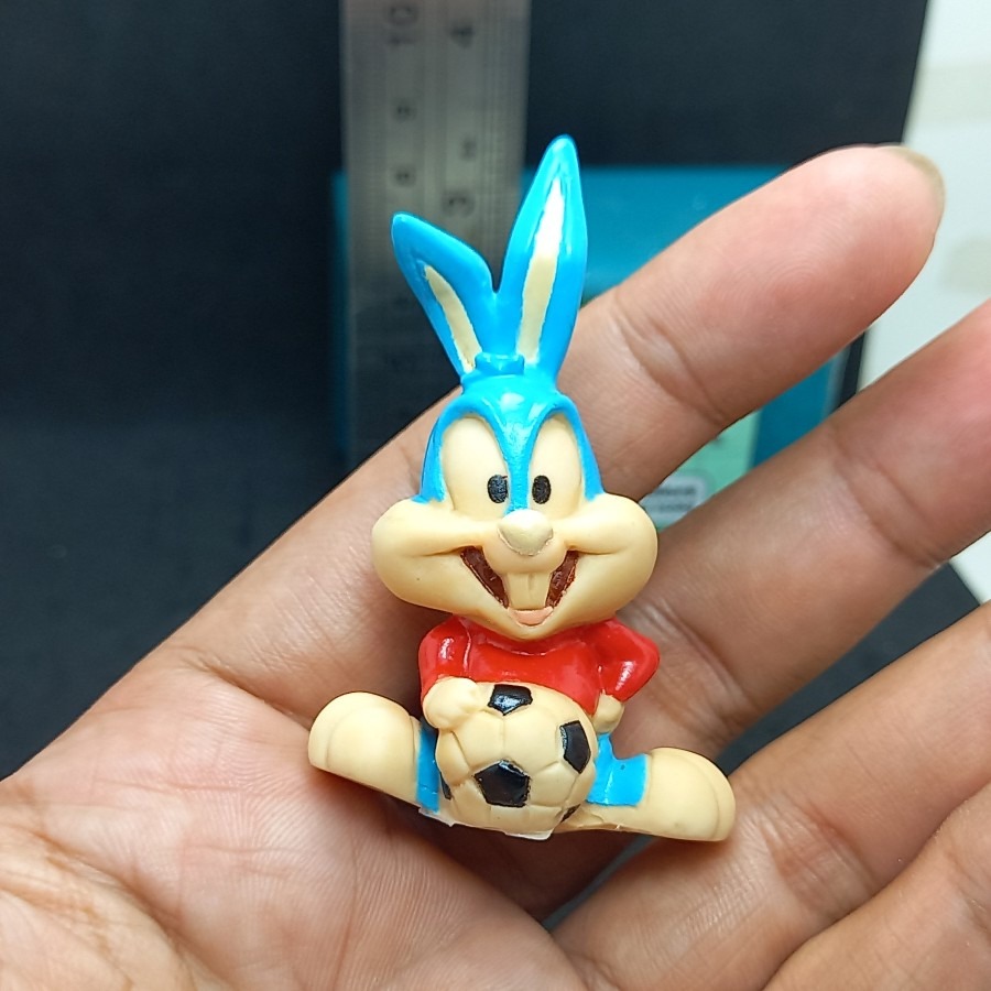 Vintage Warner Bros Tiny Toon Bugs Bunny Soccer Mini Figure, Toys ...