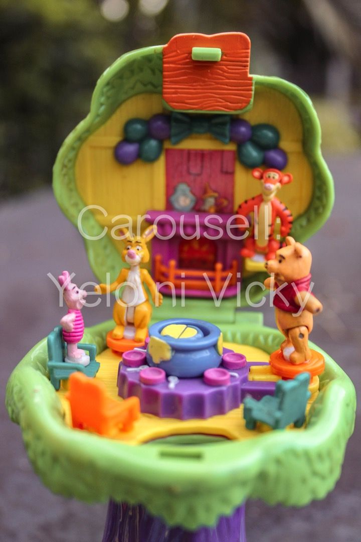 Winnie The Pooh 100 Hundred Acre Wood Polly Pocket Playset, Hobbies ...