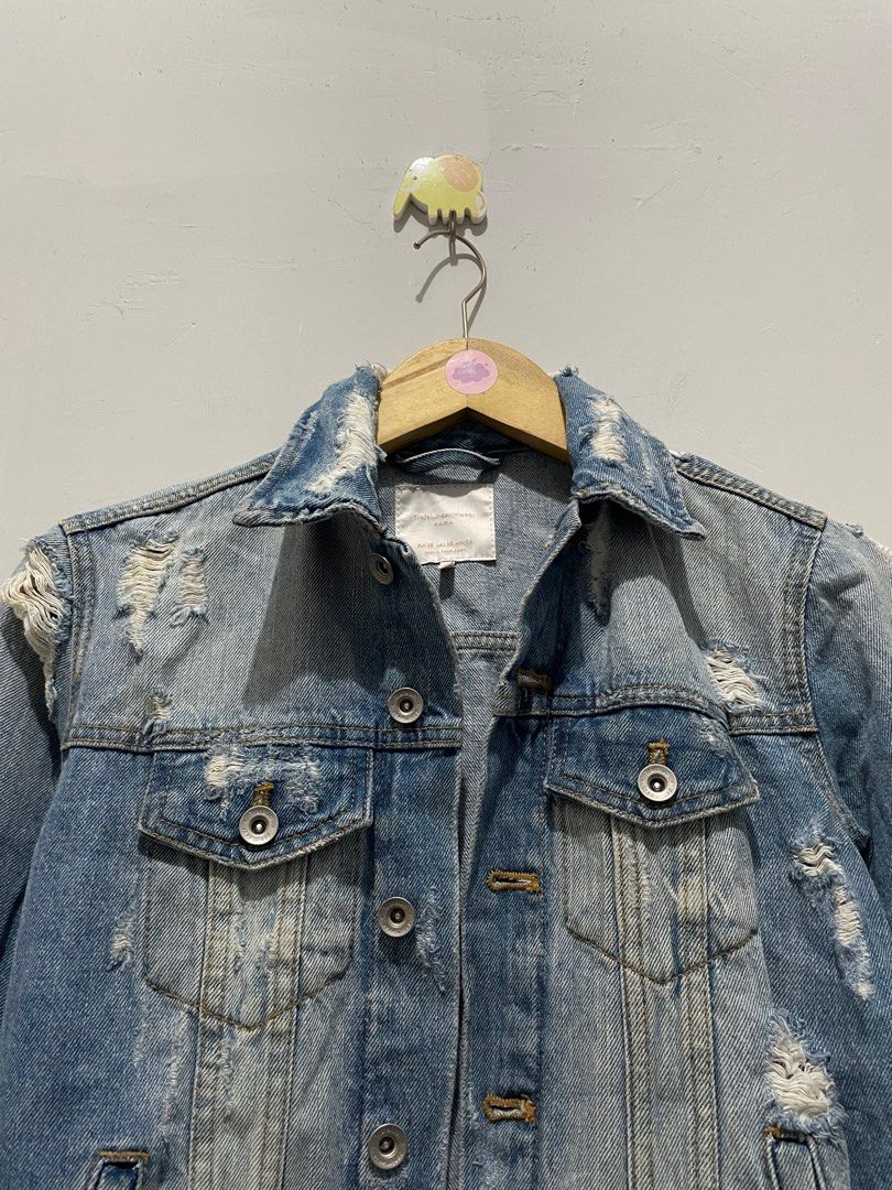 torn jacket zara