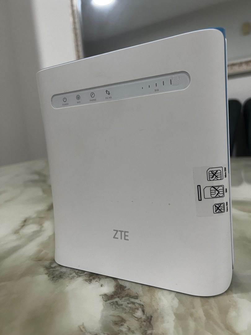 ZTE 4G Wireless Router, Computers & Tech, Parts & Accessories ...