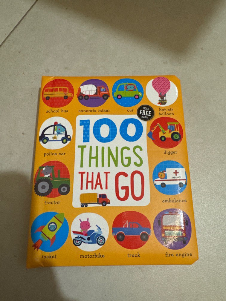 100 things that go, Hobbies & Toys, Books & Magazines, Children's Books ...