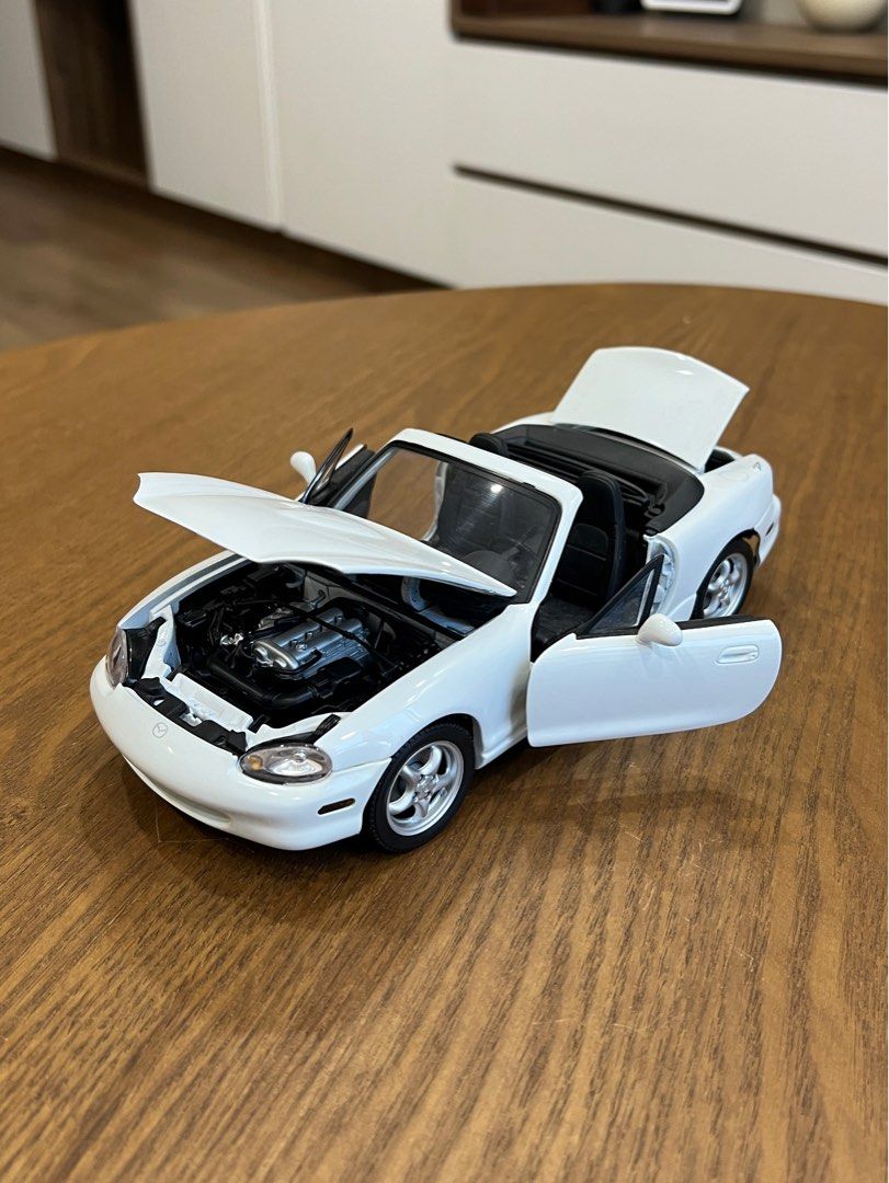 1/18 Mazda MX5 NB Gate Models Diecast Model Car not Autoart, Hobbies ...
