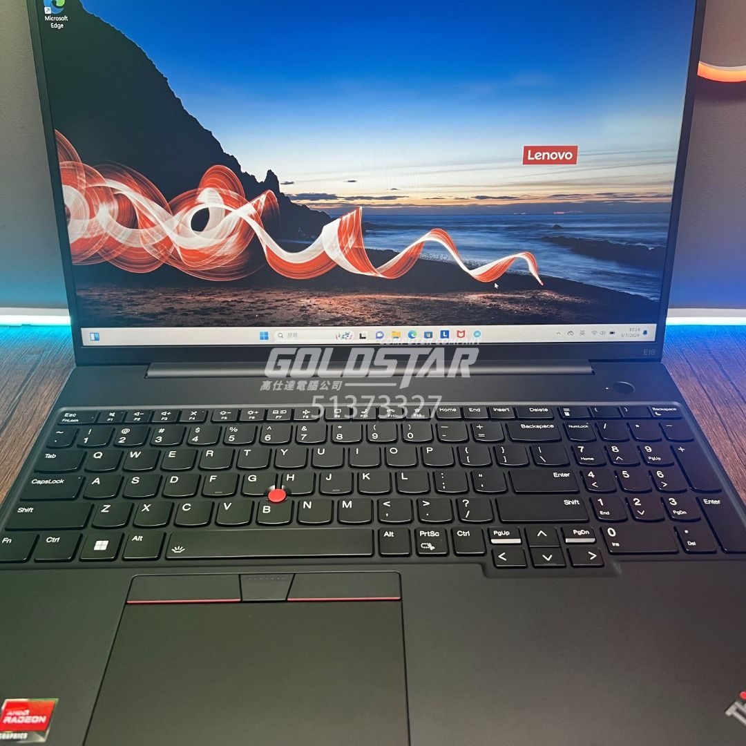 2024年款ThinkPad E16 16''全高清/R5-7430U/16G RAM/512G SSD/Type-c充電/Win11/跟三年 ...