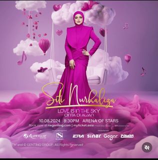 Weekday Genting Concerts (VIP Seats) @Augustine Yeh, Royce Wang, Yuming Lai, Treasures Of Joy ...