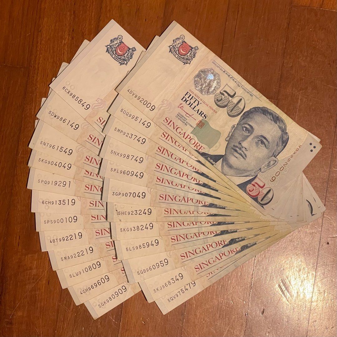 $50 SGD NICE SERIAL NUMBER (9 HEAD 9 TAIL 九头九尾）, Hobbies & Toys ...