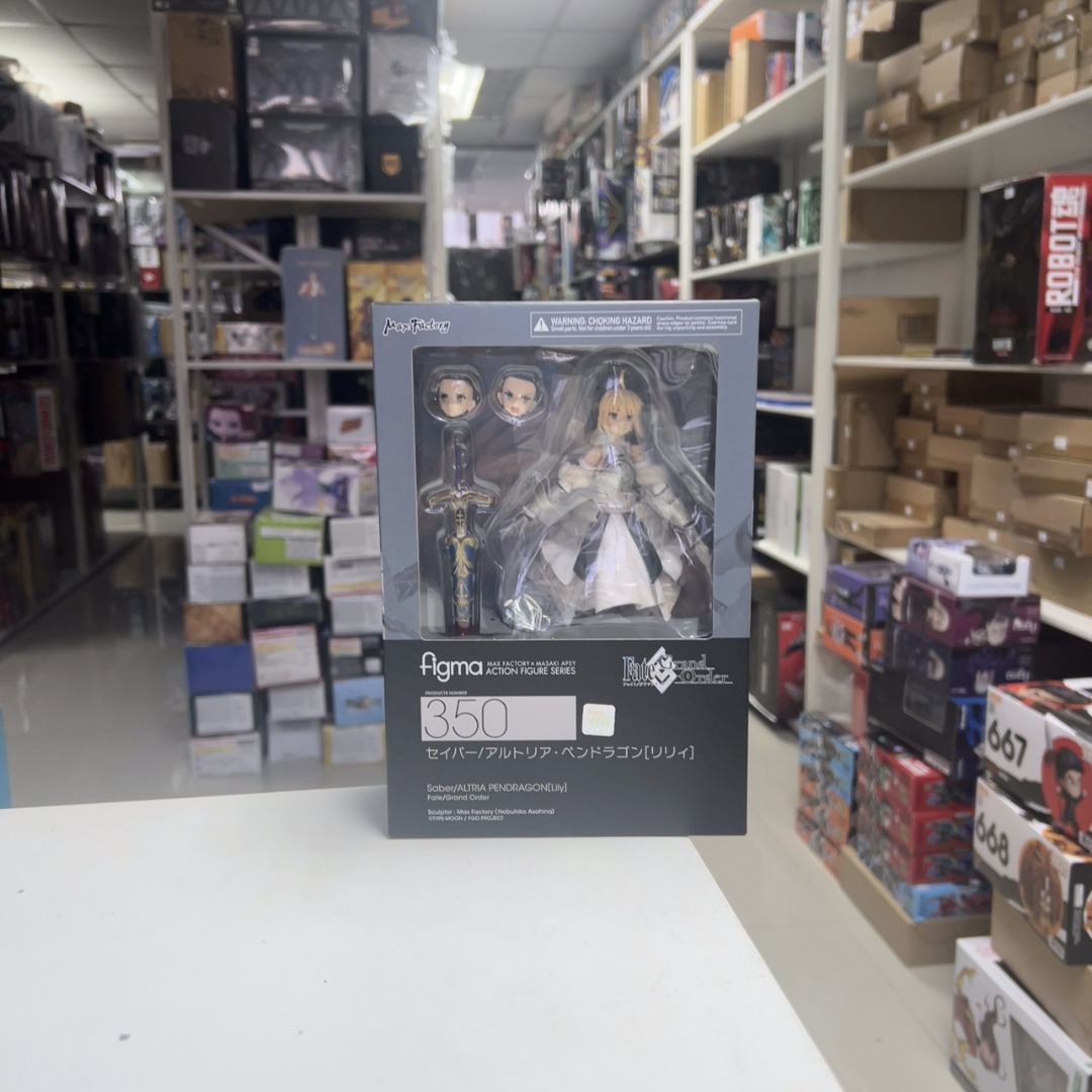 [放得高搵鬍鬚] 不二不議 Figma 350 Saber / Altria Pendragon [Lily], 興趣及遊戲, 玩具 & 遊戲 ...