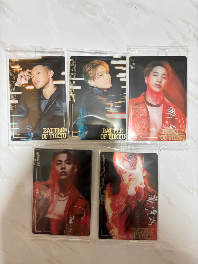LDH Battle of Tokyo BOT餅卡 ｜ Generations/ The Rampage/ Fantastics, 興趣及遊戲, 收藏品及紀念品, 日本明星 - Carousell
