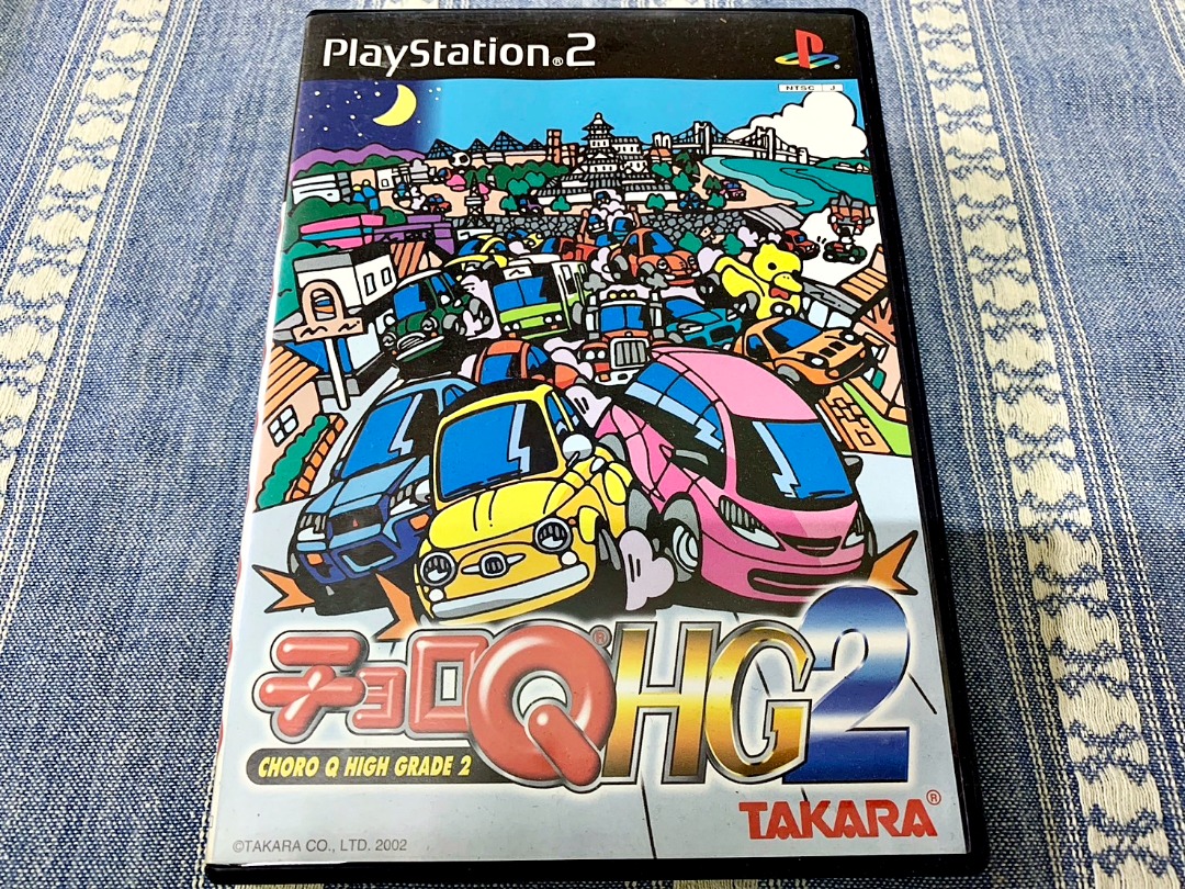 幸運小兔 PS2 可愛賽車 HG2 Q版賽車 CHORO Q HG 2 PlayStation2 日版 E5, 電玩遊戲相關, 電玩、電腦遊戲軟體, PlayStation在旋轉拍賣