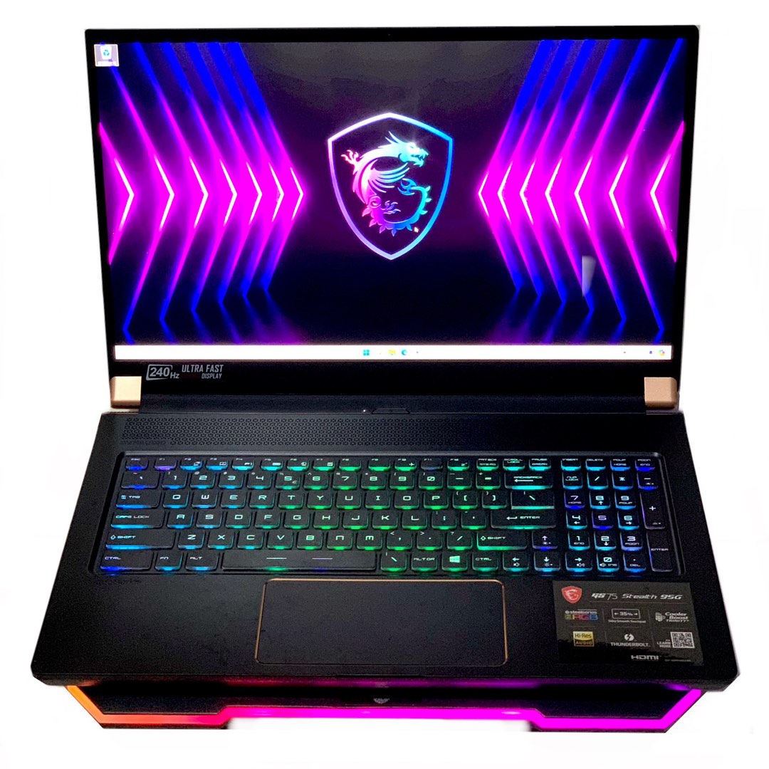 旗艦 RTX 2080 MSI 超纖薄 gaming laptop 17” 17.3”全高清 高效能 intel i7 9750H 16GB ...
