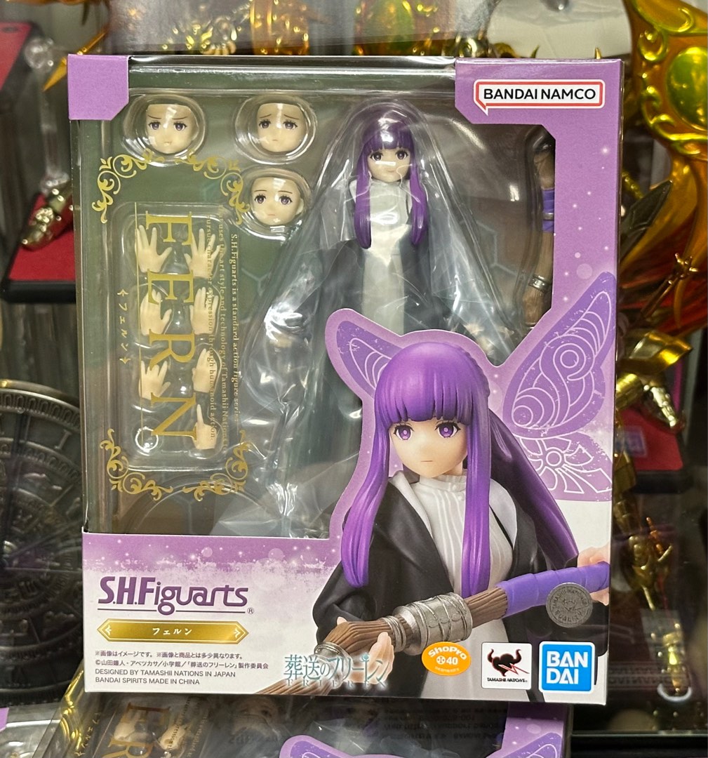 全新日版現貨 SHF 費倫 肥倫 Fern 葬送的芙莉蓮 S.H.FIGUARTS frieren, 興趣及遊戲, 玩具 & 遊戲類 ...