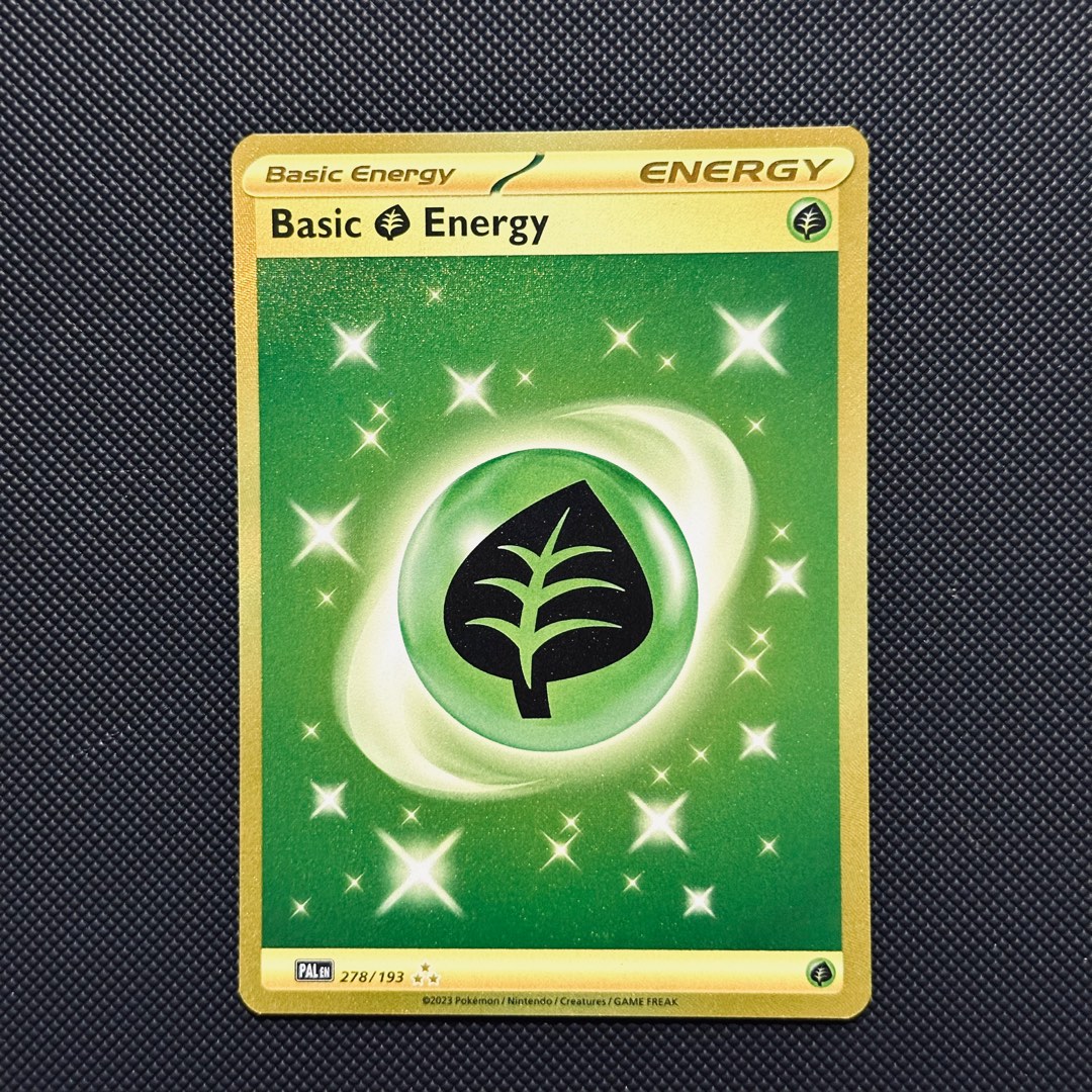 ⚡️ TCG POKEMON ⚡️ - 278/193 Leaf Energy Secret Energy Gold Paldea ...