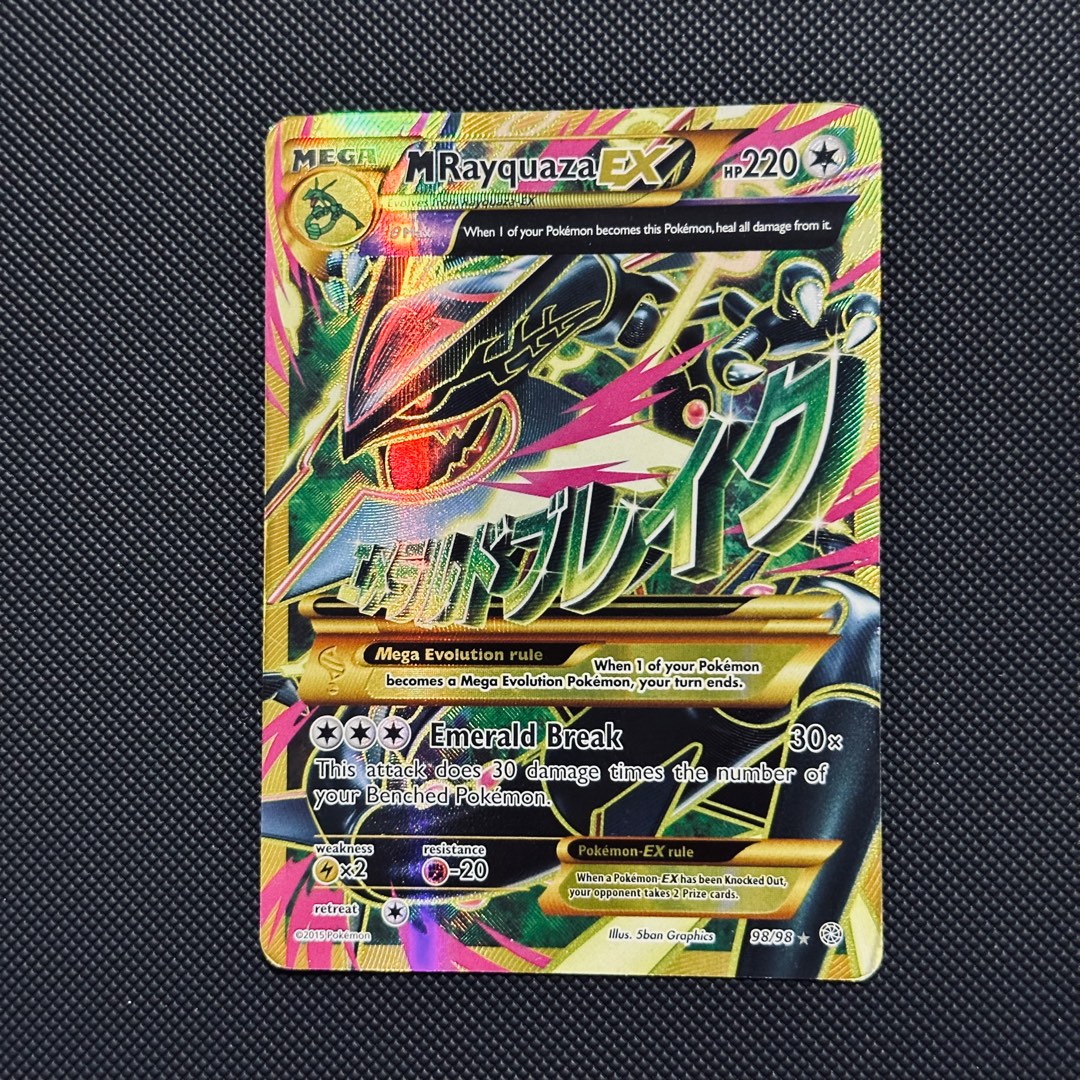 ⚡️ TCG POKEMON ⚡️ - 98/98 M Rayquaza EX Ancient Origins, Hobbies & Toys ...