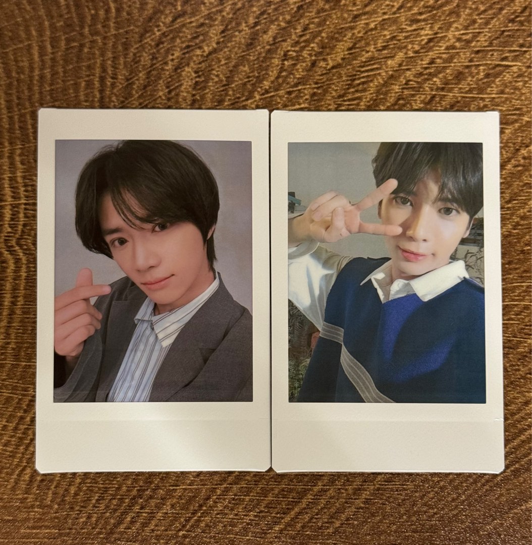 「出」 txt 日巡Polaroid 小卡, 興趣及遊戲, 收藏品及紀念品, 韓流 - Carousell