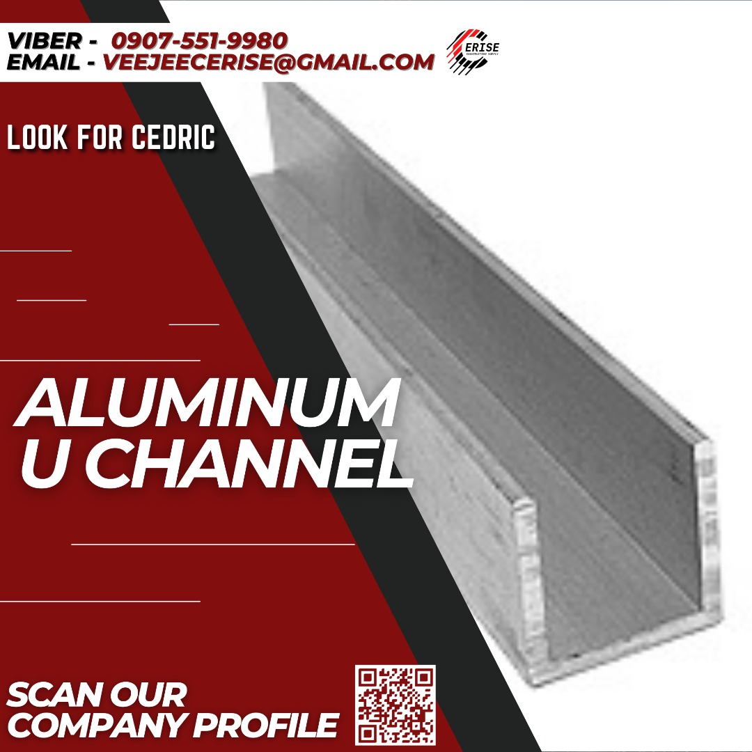 ALUMINUM U CHANNEL, Commercial & Industrial, Construction & Building ...