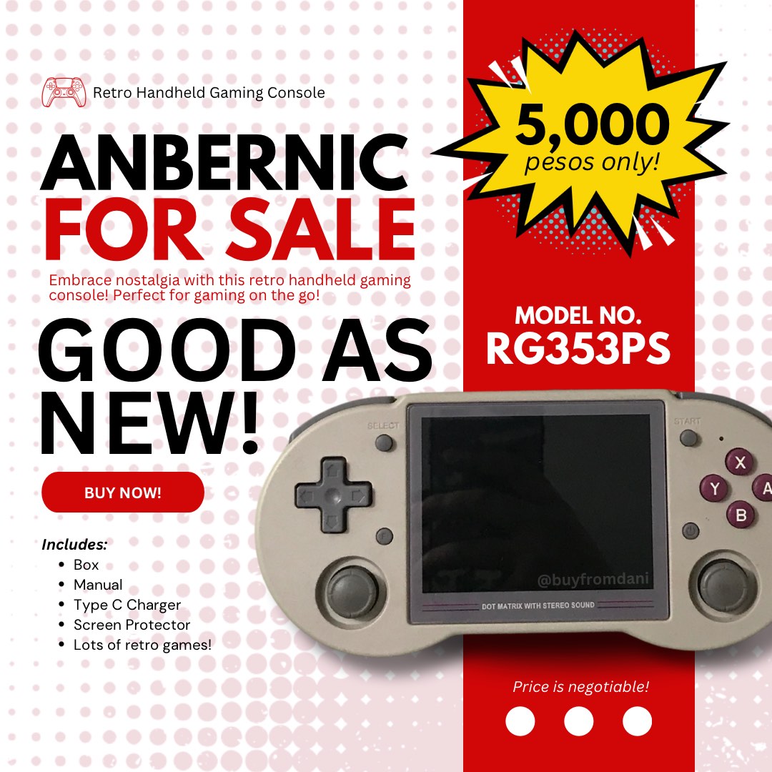 ANBERNIC RG353PS, Video Gaming, Video Game Consoles, Others on Carousell