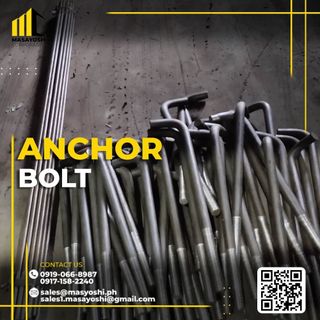 Anchor bolt A325 20mm x 600mm x 130mm, Commercial & Industrial ...