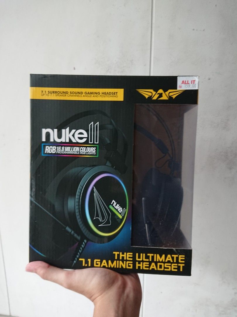 Armaggeddon Nuke 11 Headphone/Headset, Audio, Headphones & Headsets on ...