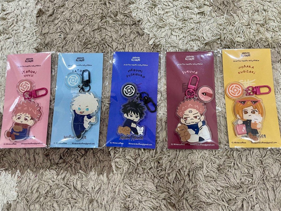[Artist Art] winter.coffeee Anime Characters Keychains or Keyrings ...