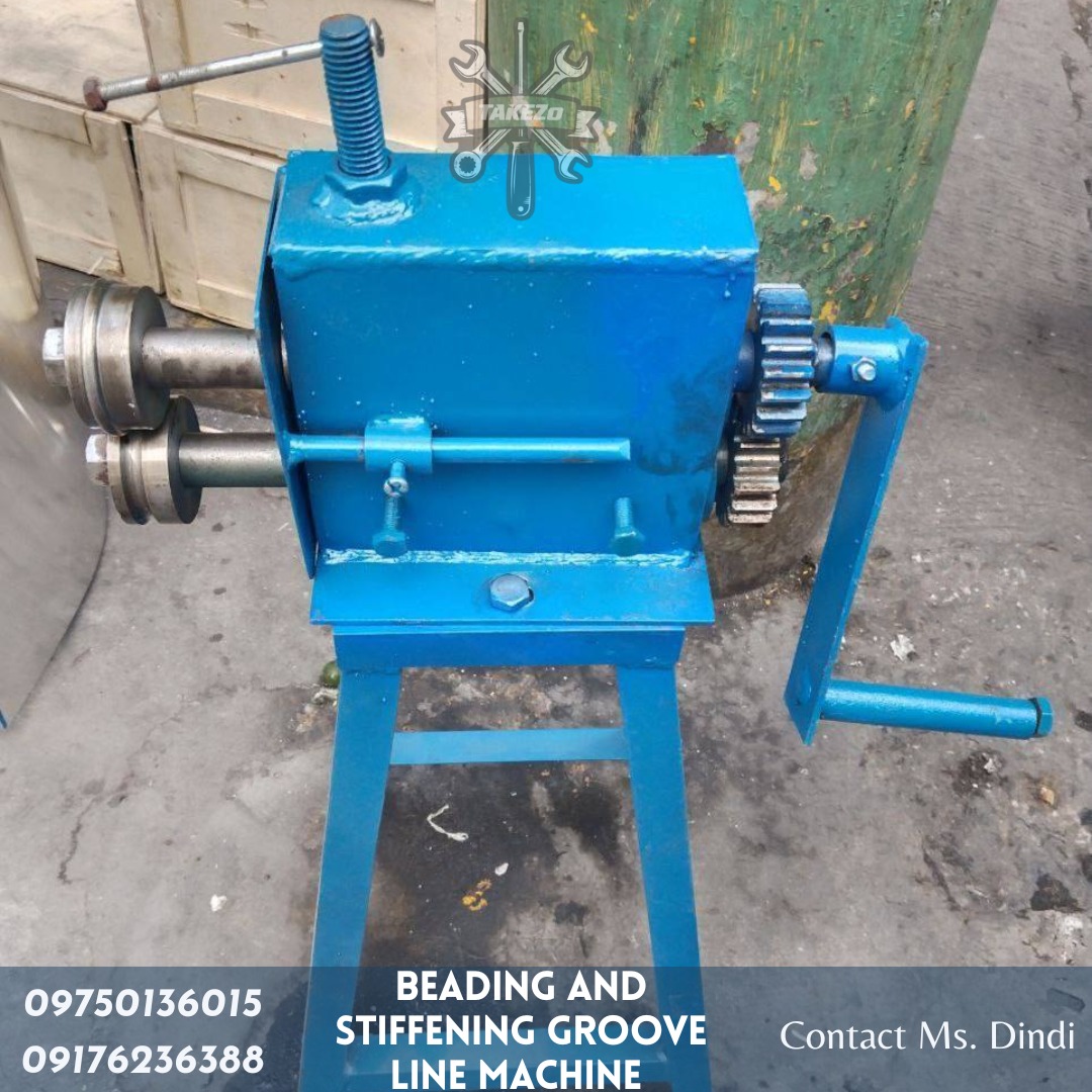 Beading and Stiffening Groove Line Machine, Commercial & Industrial ...