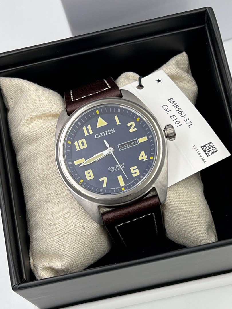 BM8560-37L Citizen Eco Drive Super Titanium Field Watch, Men's Fashion ...