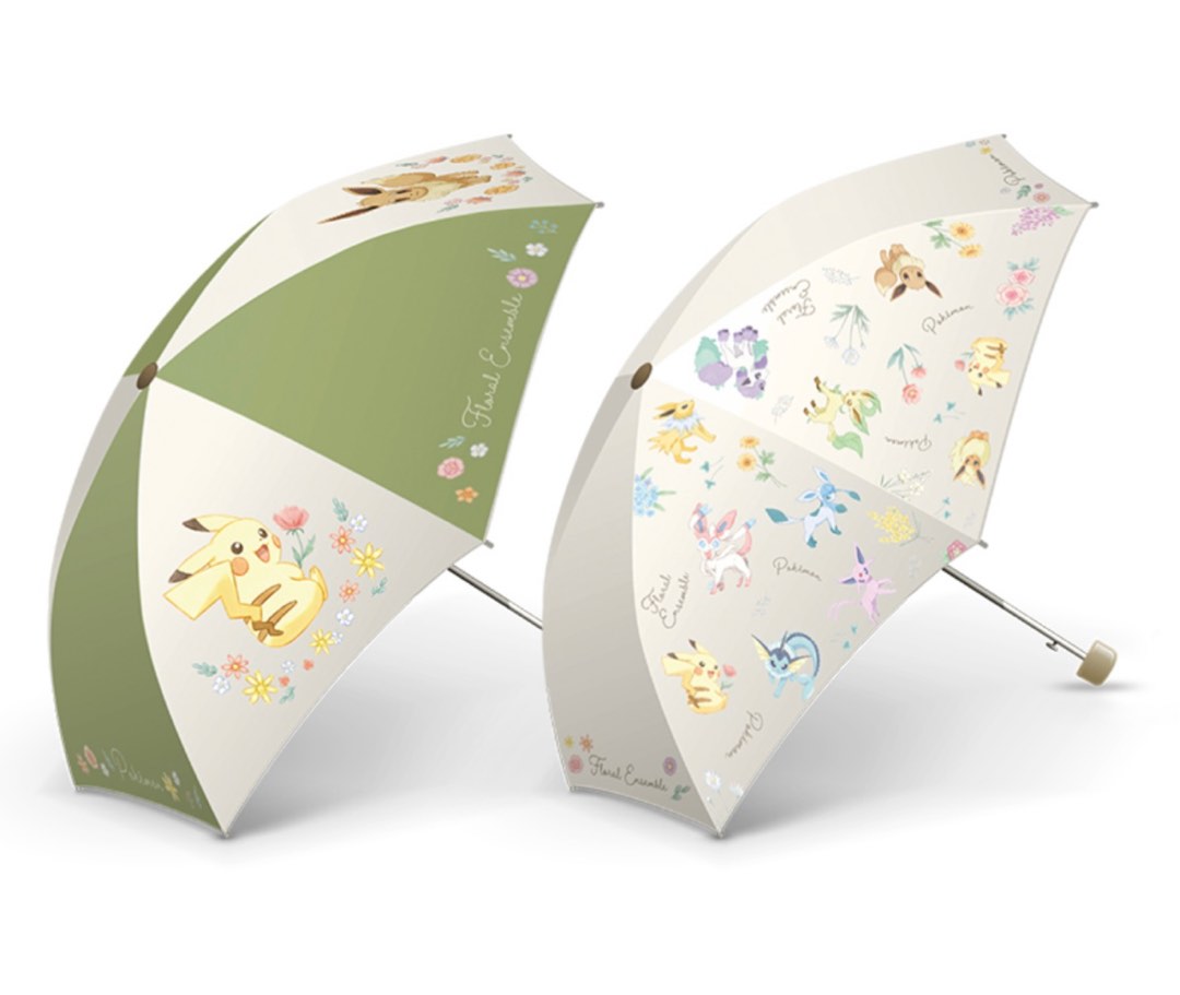 Brand new NTUC Fairprice Pokemon limited edition umbrella flower garden ...