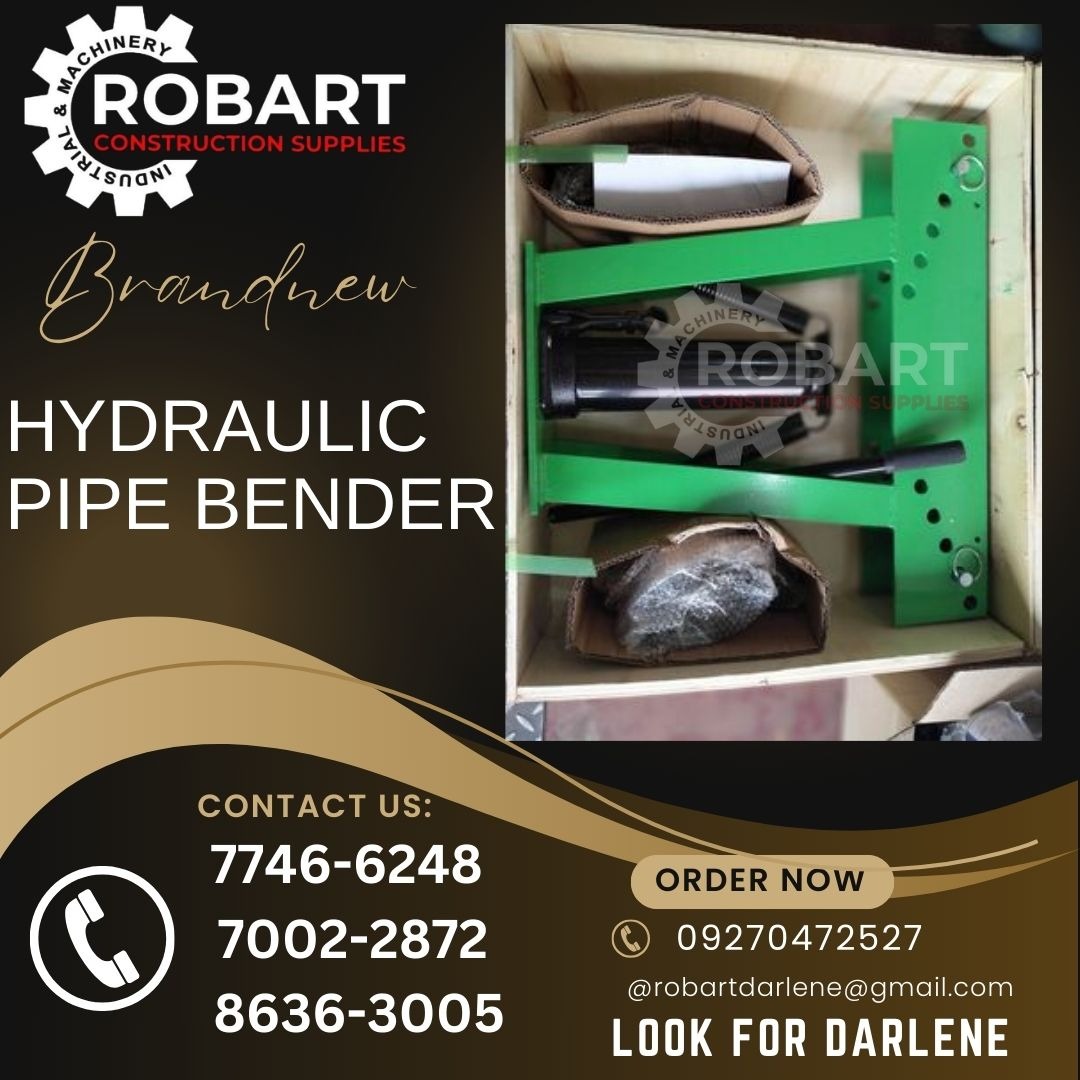 BRANDNEW HYDRAULIC PIPE BENDER, Commercial & Industrial, Construction ...