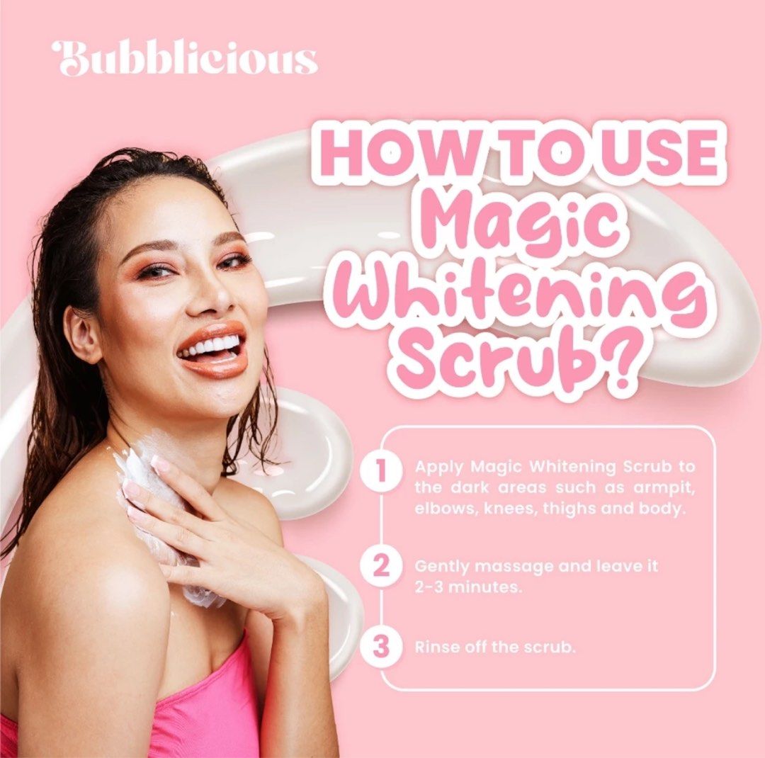 Bubblicious Whitening Lotion, Beauty & Personal Care, Bath & Body, Body ...