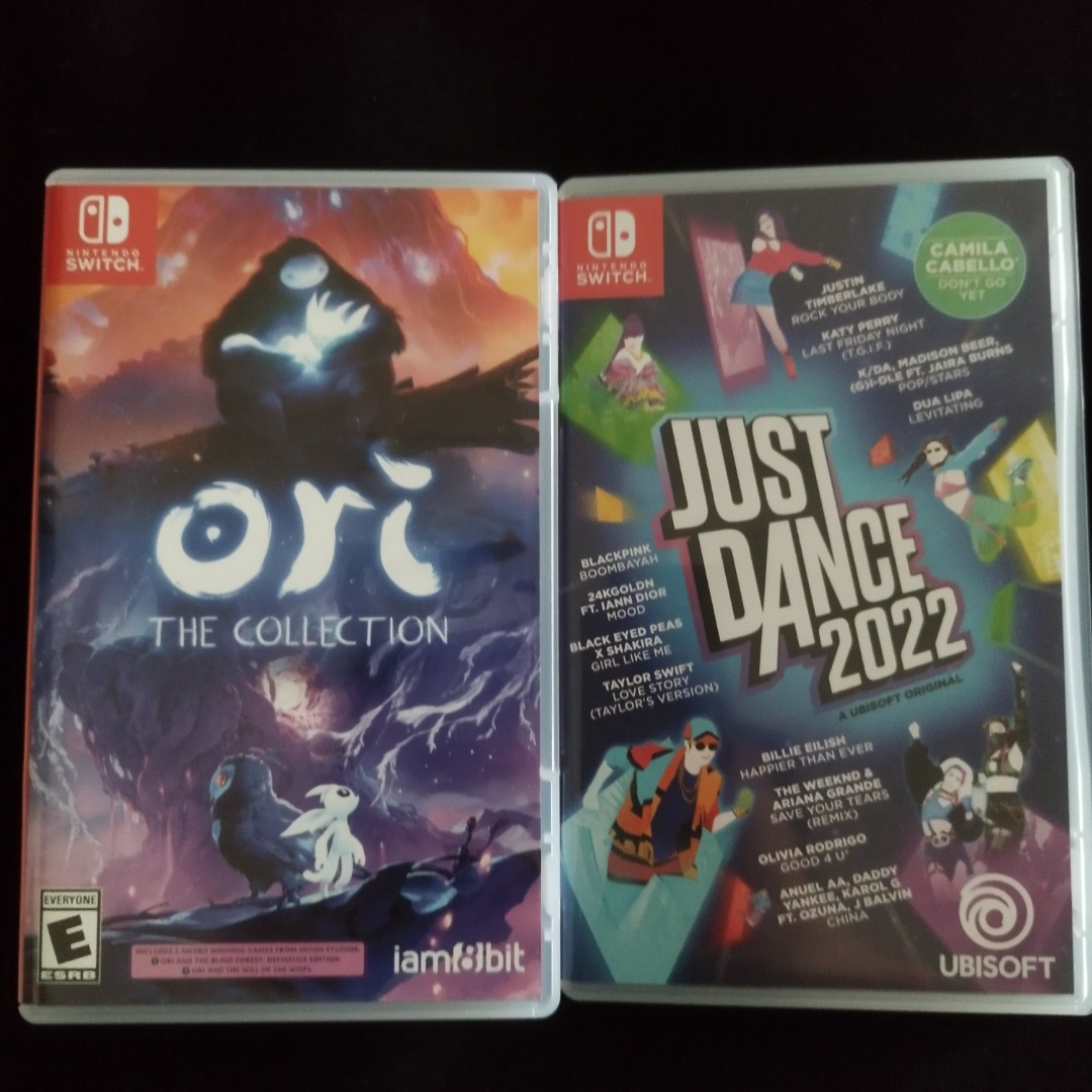BUNDLE: Switch Ori The Collection (w/ codes) + Just Dance 2022, Video ...