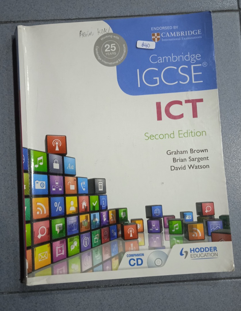Cambridge IGCSE ICT Second Edition, Hobbies & Toys, Books & Magazines, Textbooks on Carousell