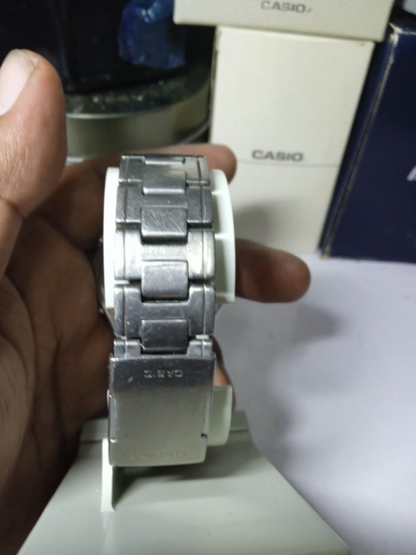 Casio LineAge Titanium, Men's Fashion, Watches & Accessories, Watches ...