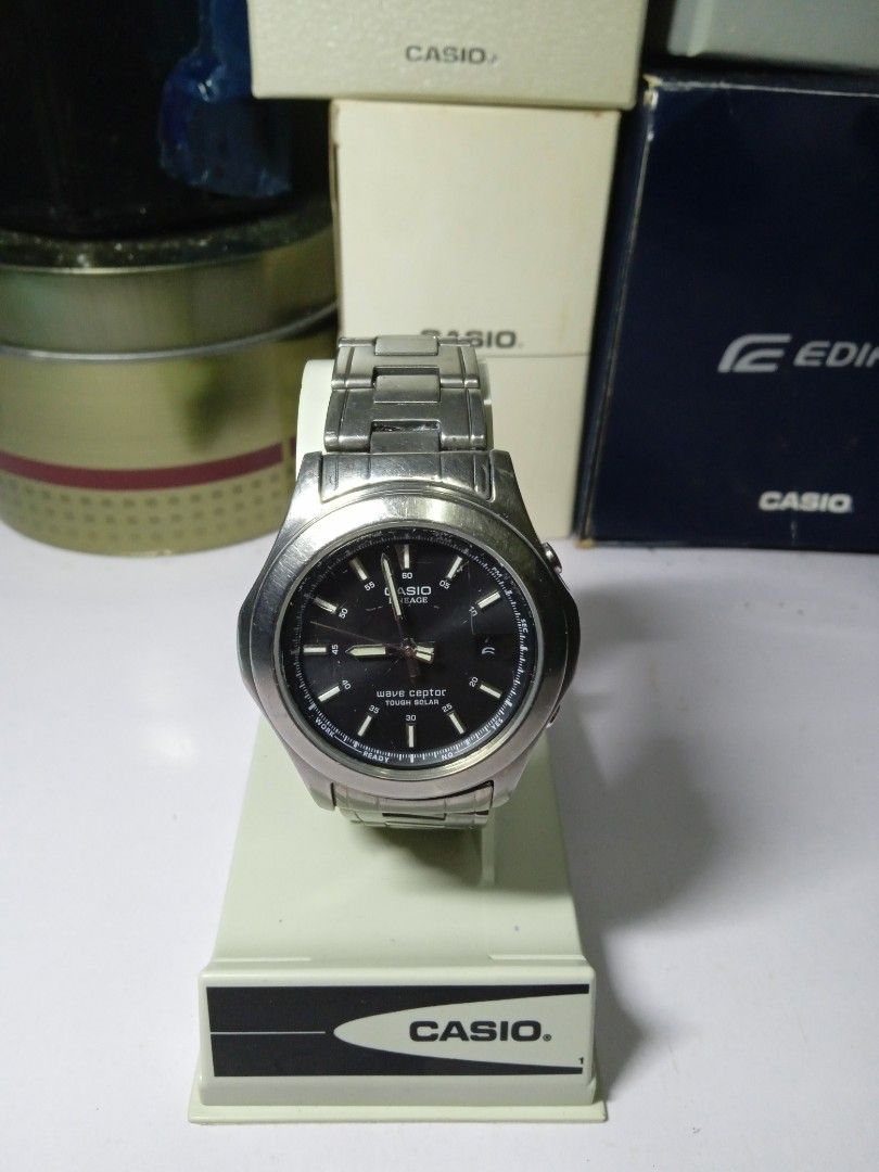 Casio LineAge Titanium, Men's Fashion, Watches & Accessories, Watches ...