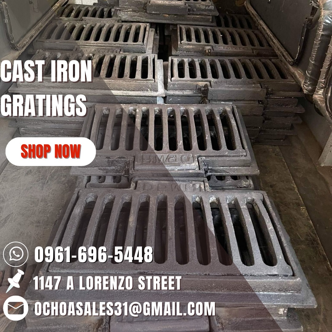 CAST IRON GRATINGS, Commercial & Industrial, Construction & Building ...