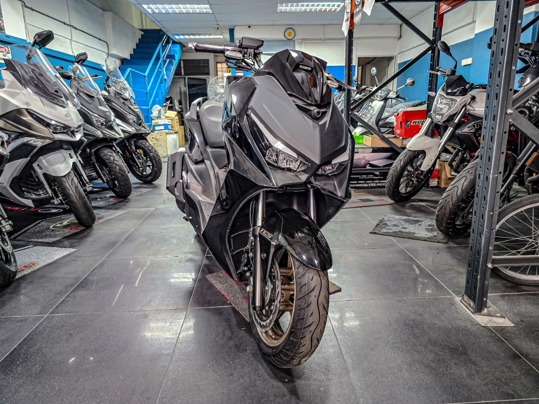 [CLASS 2B] KYMCO PRE-REGISTERED KRV 180 (PEARL BLACK), Motorcycles ...