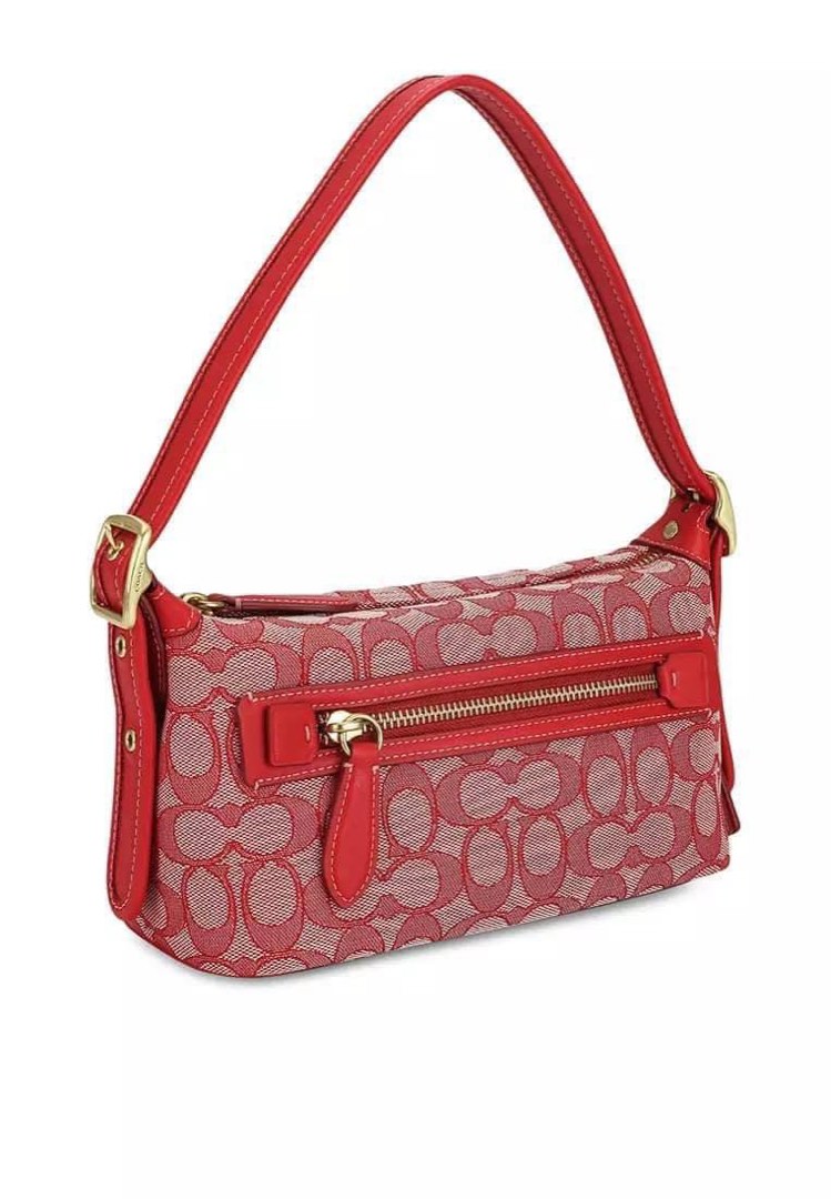 Coach Demi Bag in Sport Red, Luxury, Bags & Wallets on Carousell
