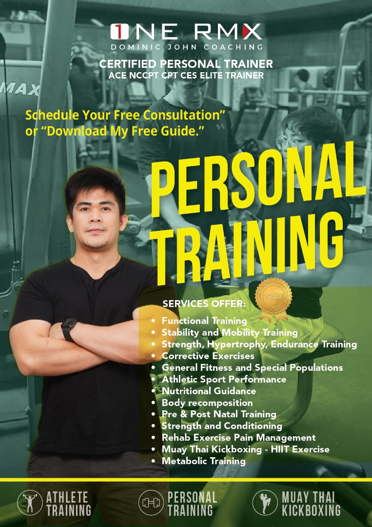 Coach Dominic | Personal Training, Sports Equipment, Exercise & Fitness ...