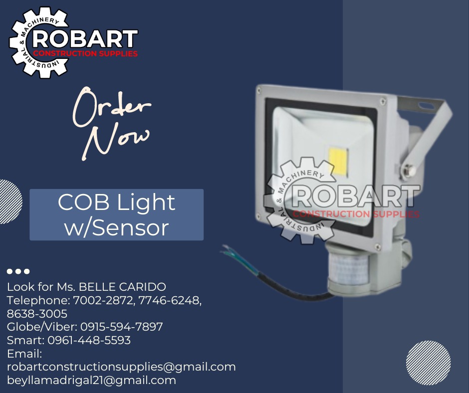 COB Light w/ Sensor, Commercial & Industrial, Construction Tools ...
