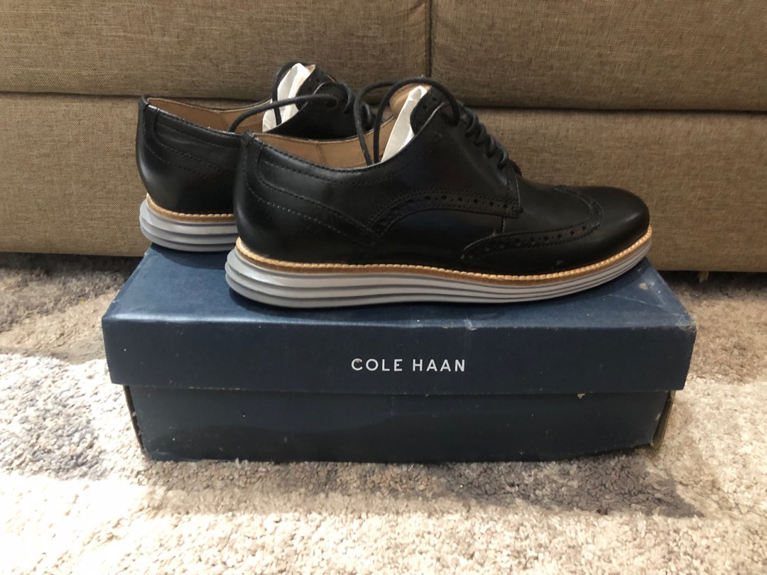 COLE HAAN ORIGINAL GRAND SHWNG BLACK / IRONSTONE, Men's Fashion ...