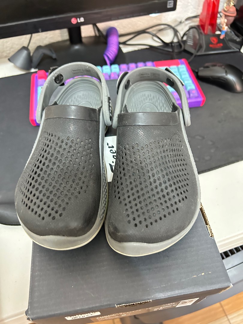 Crocs Lite Ride, Men's Fashion, Footwear, Slippers & Slides on Carousell
