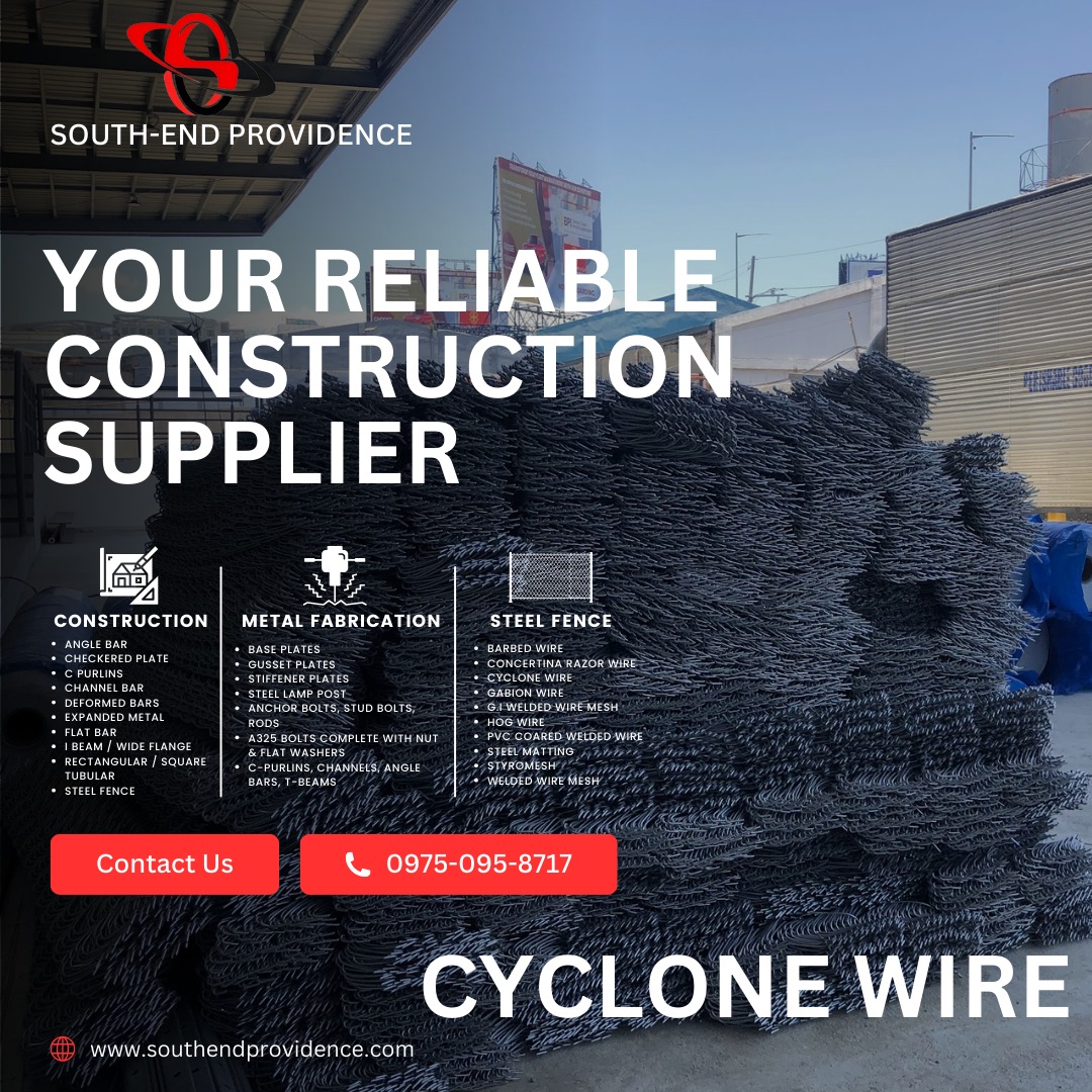 Cyclone Wire 2.7mm Thk 2x2 x 10ft - Hog Wire Fence / Barbed Wire ...