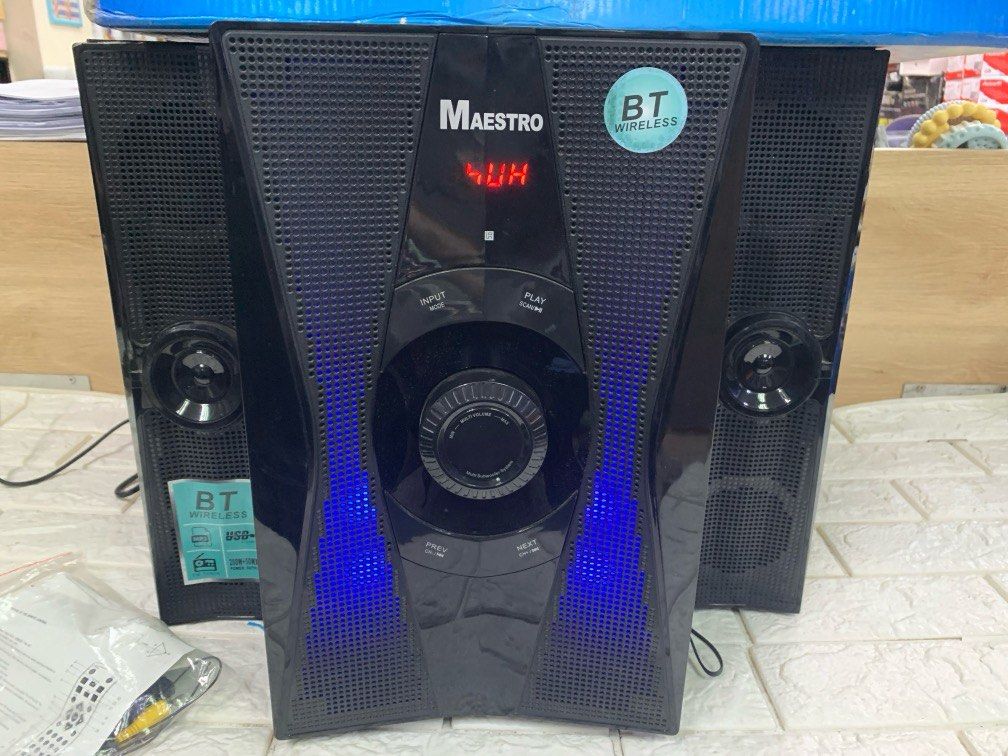 Dbaudio Maestro 2.1 Channel Multimedia Speaker System, Audio, Soundbars ...